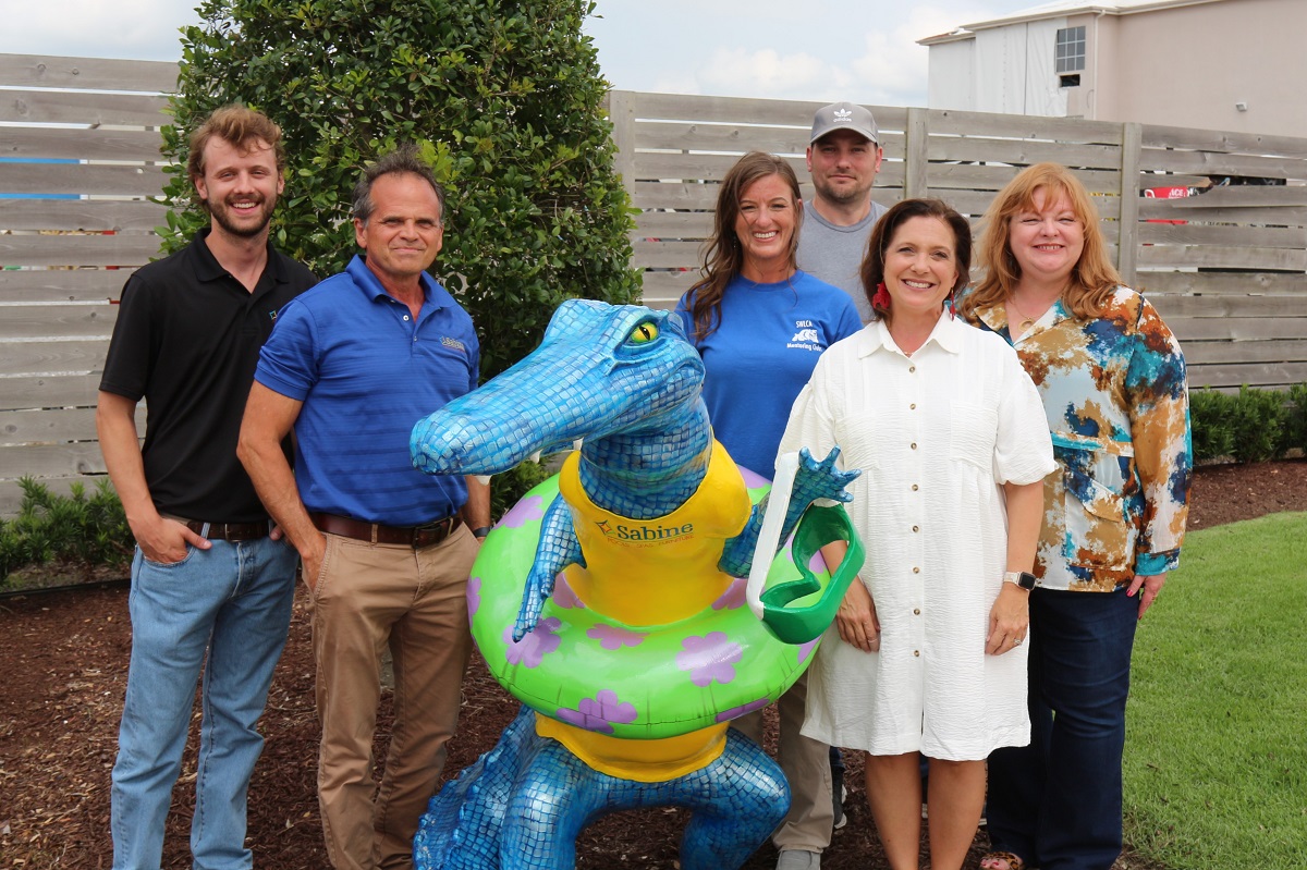 Sabine Pools' Gator-on-the-Geaux | Sabine Pools