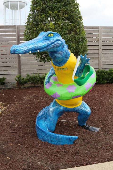 Sabine Pools' Gator-on-the-Geaux | Sabine Pools