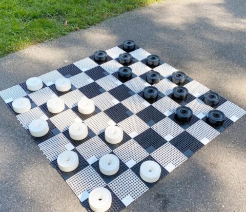 KETTLER MINI-GIANT 48" x 48" TILE GAME BOARD FOR USE WITH MINI-GIANT ...